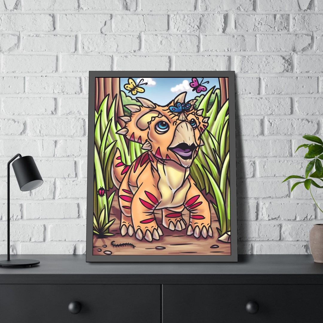 Styracosaurus Dinosaur Instant Digital Download Cute Printable Nursery ...