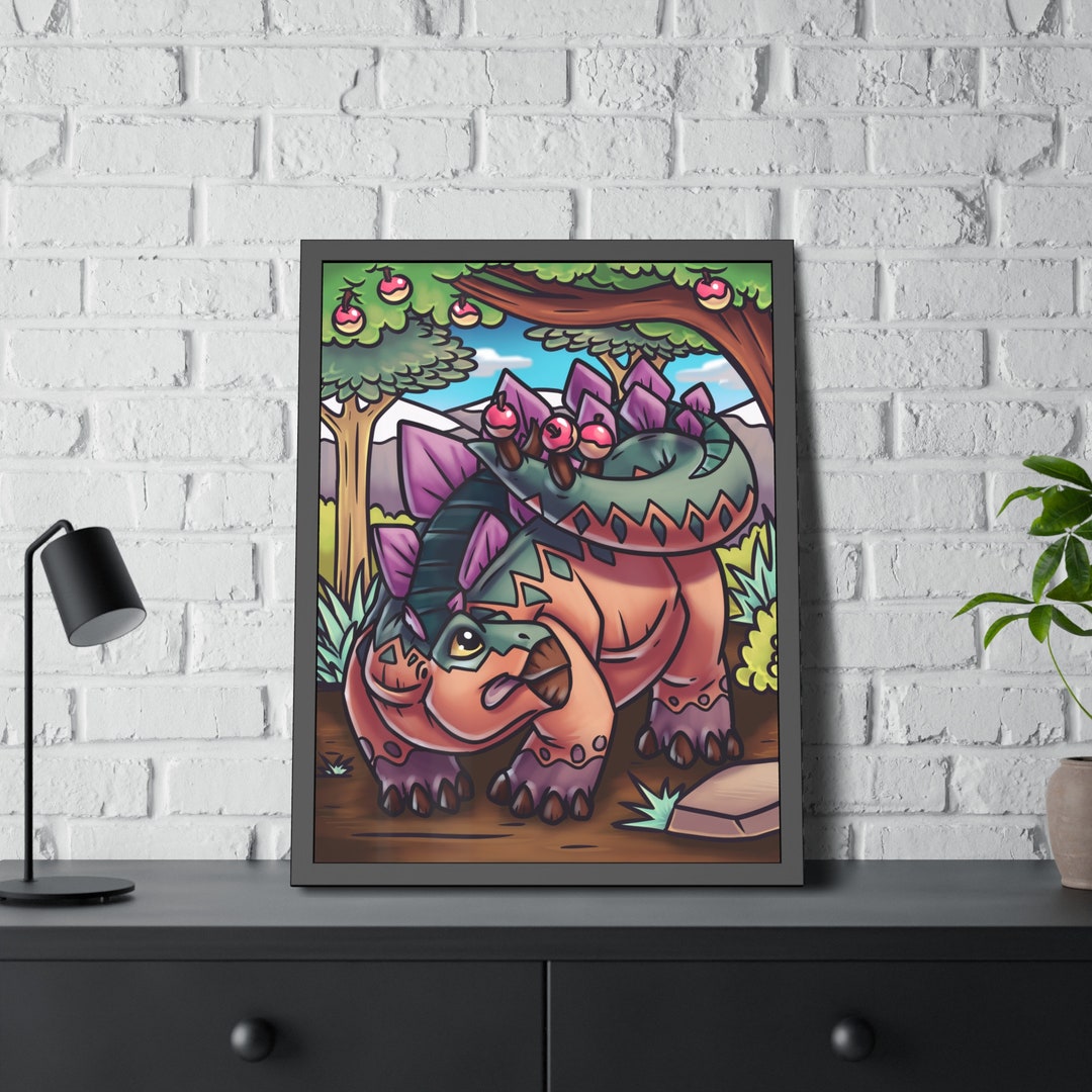 Stegosaurus Dinosaur Bundle Digital Download Cute Printable Nursery ...
