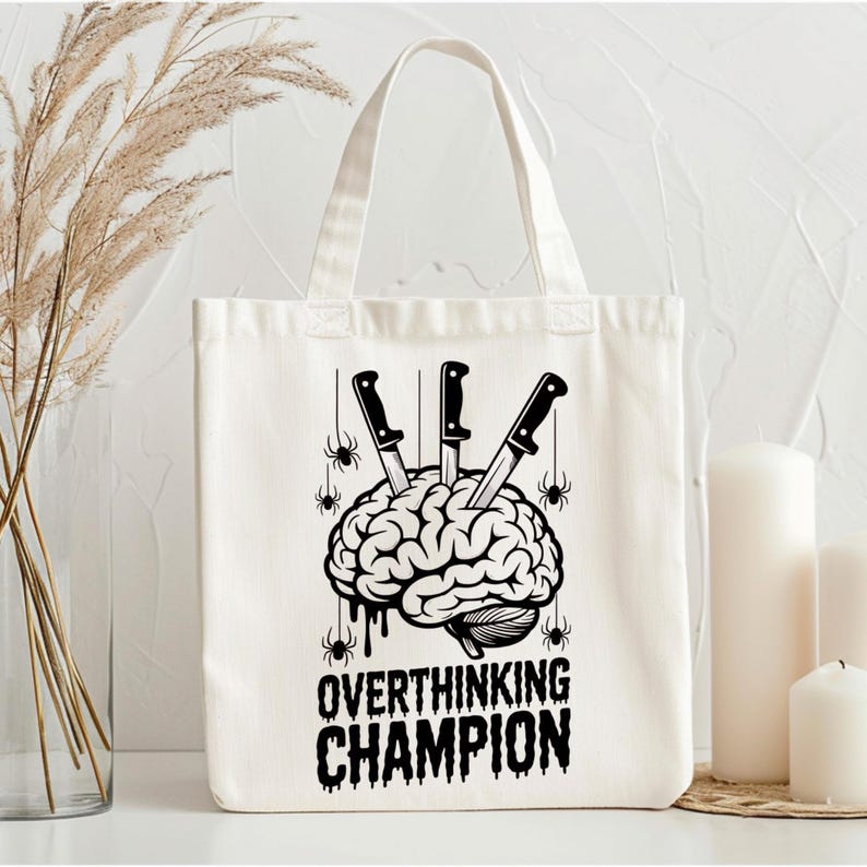 Overthinking Champion SVG PNG | Transparent Digital Download | Funny ...