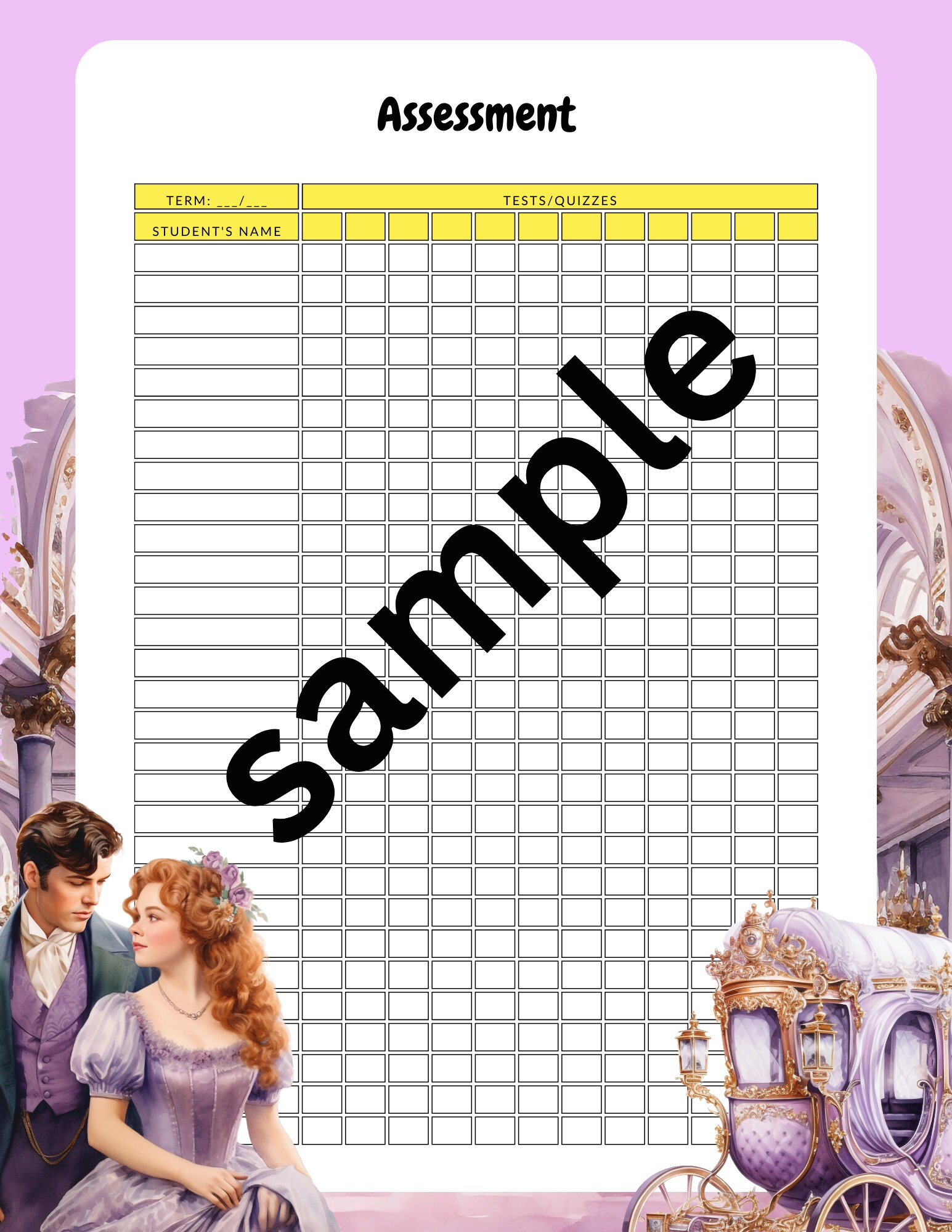 Teacher Planner Bridgerton Themed - Etsy