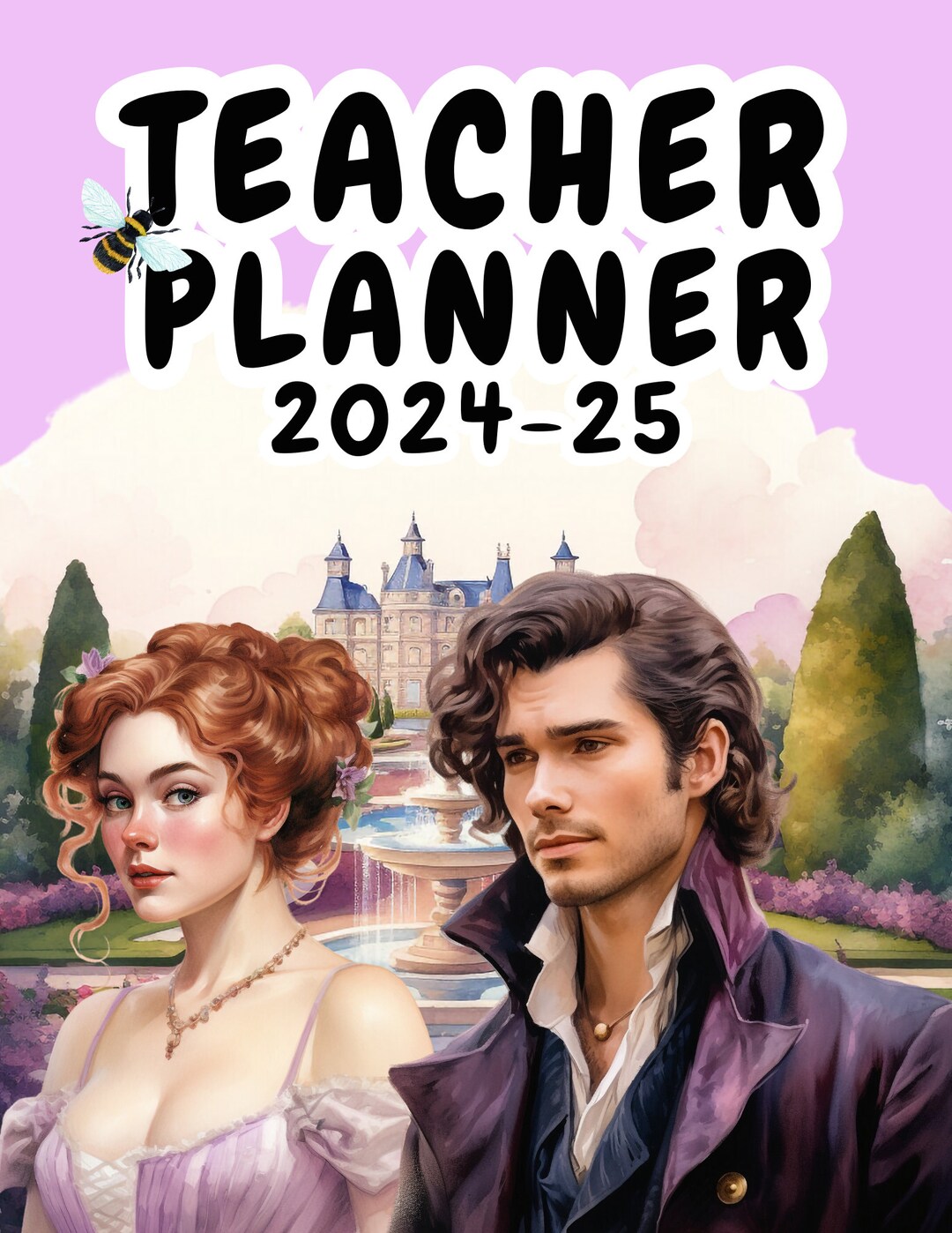 Teacher Planner Bridgerton Themed - Etsy