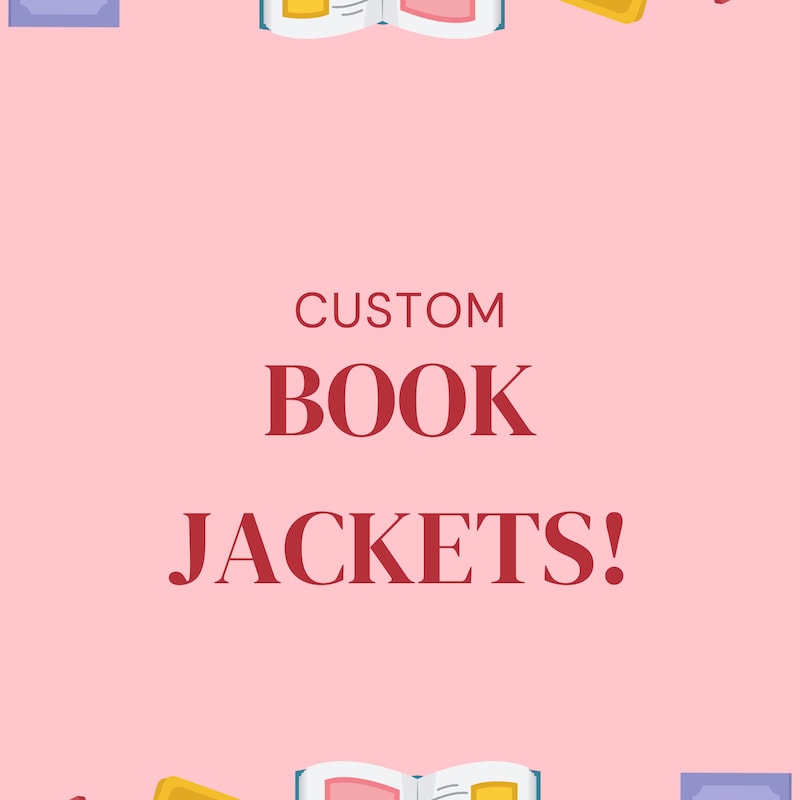 Custom Dust Jacket - Etsy