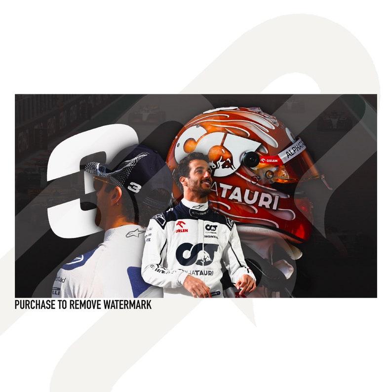 F1 Daniel Ricciardo 3 4K Wallpaper - Etsy