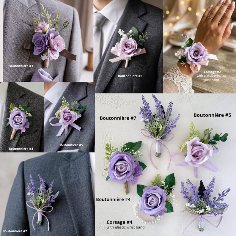 Cascading Bouquet, Lilac Bridal Bouquet, Bridal Bouquet, Wedding ...