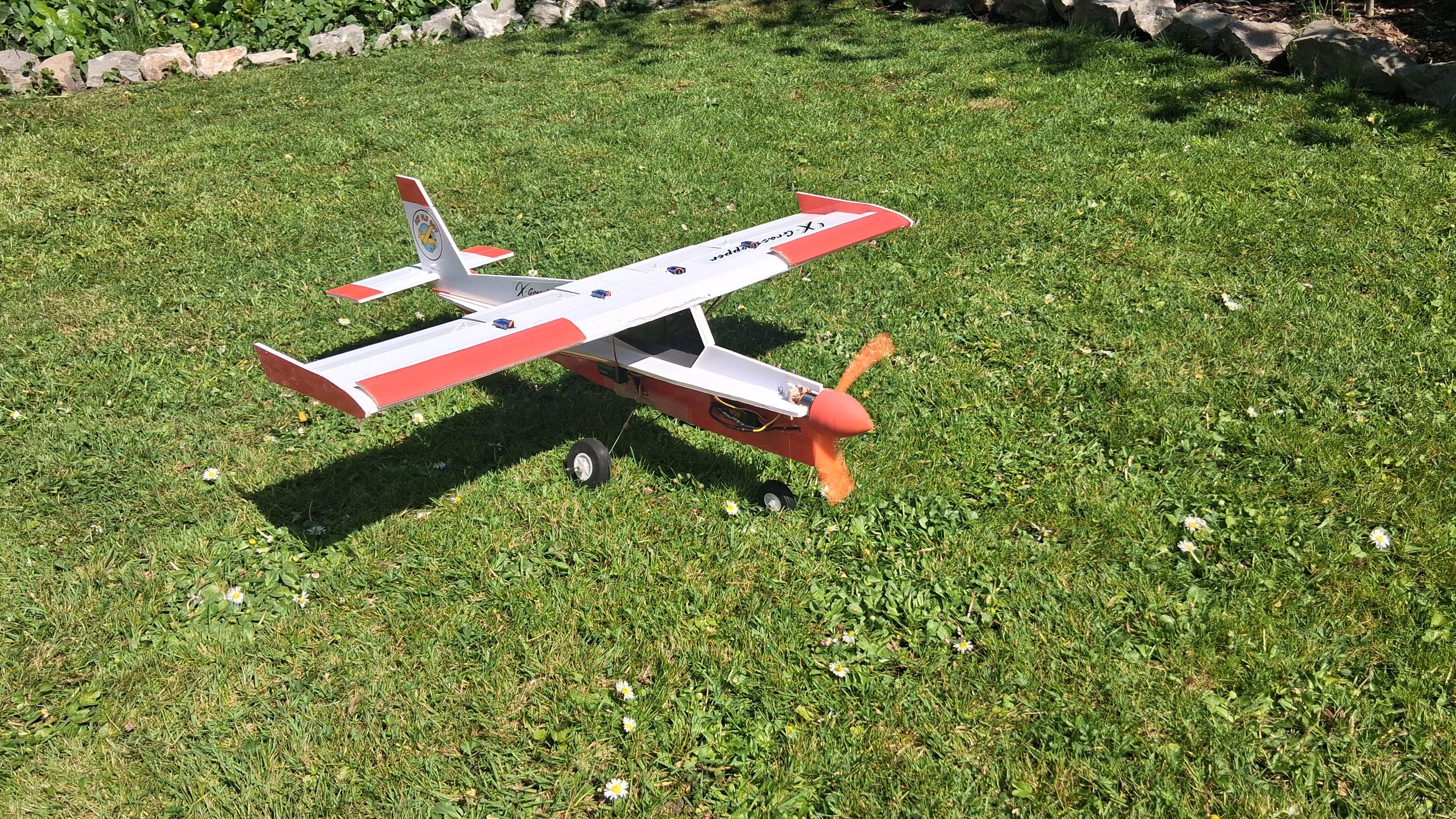 DIY RC Airplane "x-grasshopper" Plans - Etsy