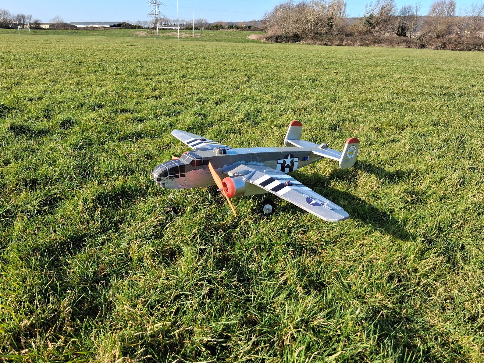 B-25 Mitchell, Simple RC Airplane Plans - Etsy