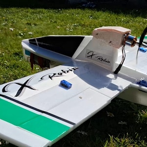 Profile RC Trainer Airplane "x-robin" - Etsy