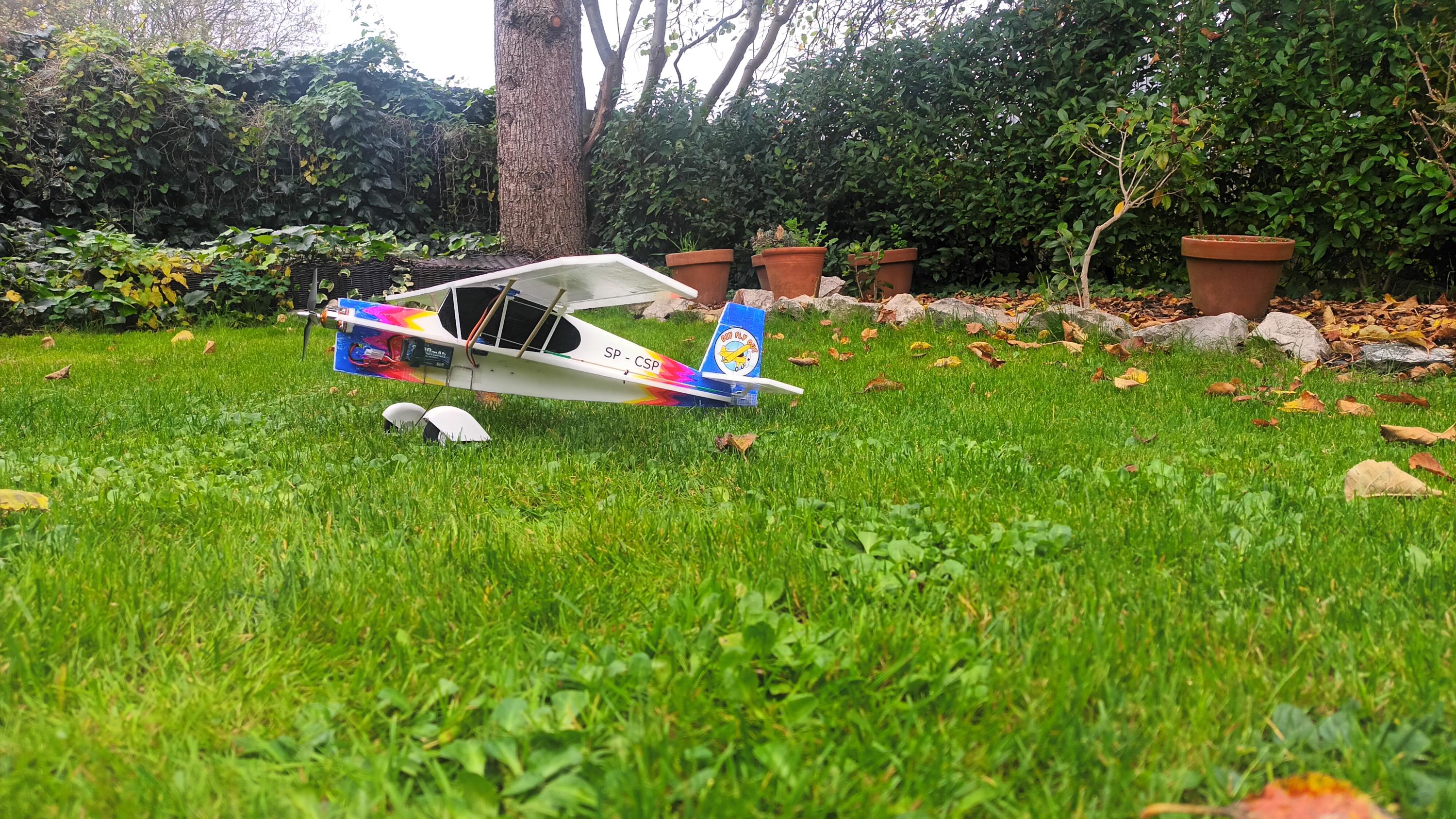 Profile RC Trainer Airplane, "c-sparrow" - Etsy UK