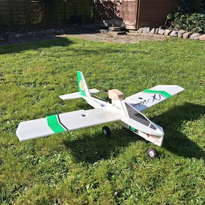 Profile RC Trainer Airplane "x-robin" - Etsy
