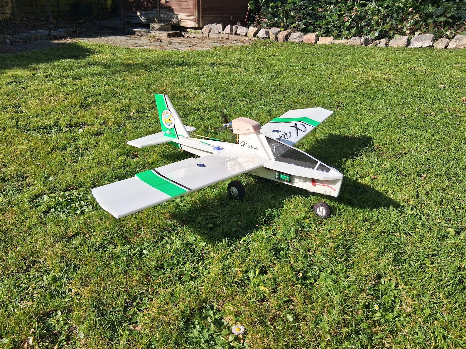Profile RC Trainer Airplane "x-robin" - Etsy