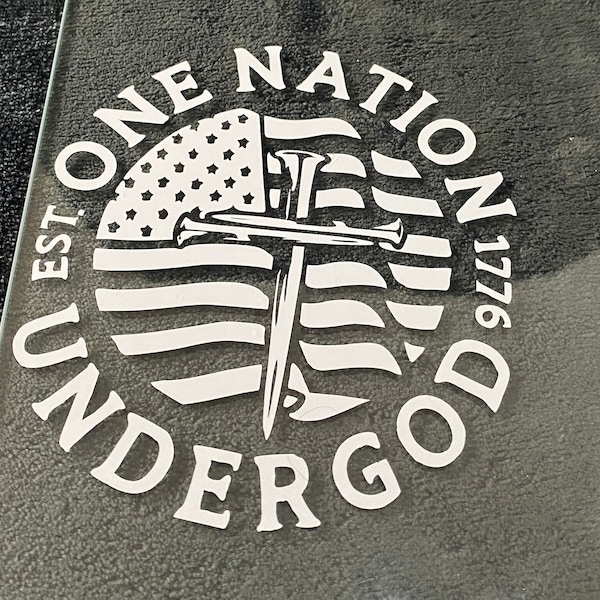 Patriotic Decal - Etsy