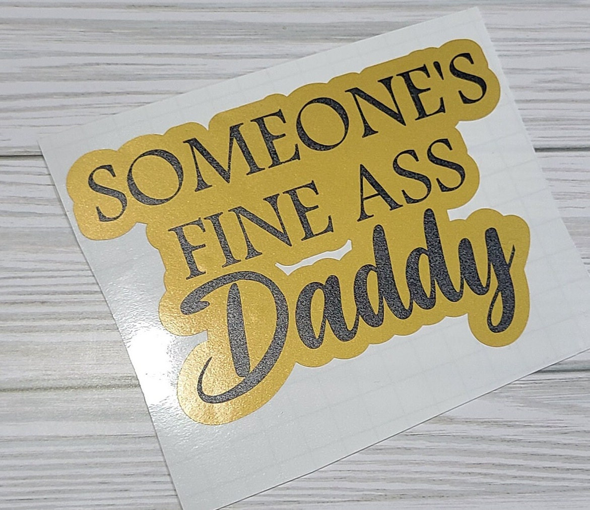 Dad Bod Vinyl Decal Set, Window Decals, Easy to Apply, Weather Proof ...