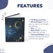 Watercolor Night Sky Hardcover Notebook, Journal With Starry Night and ...