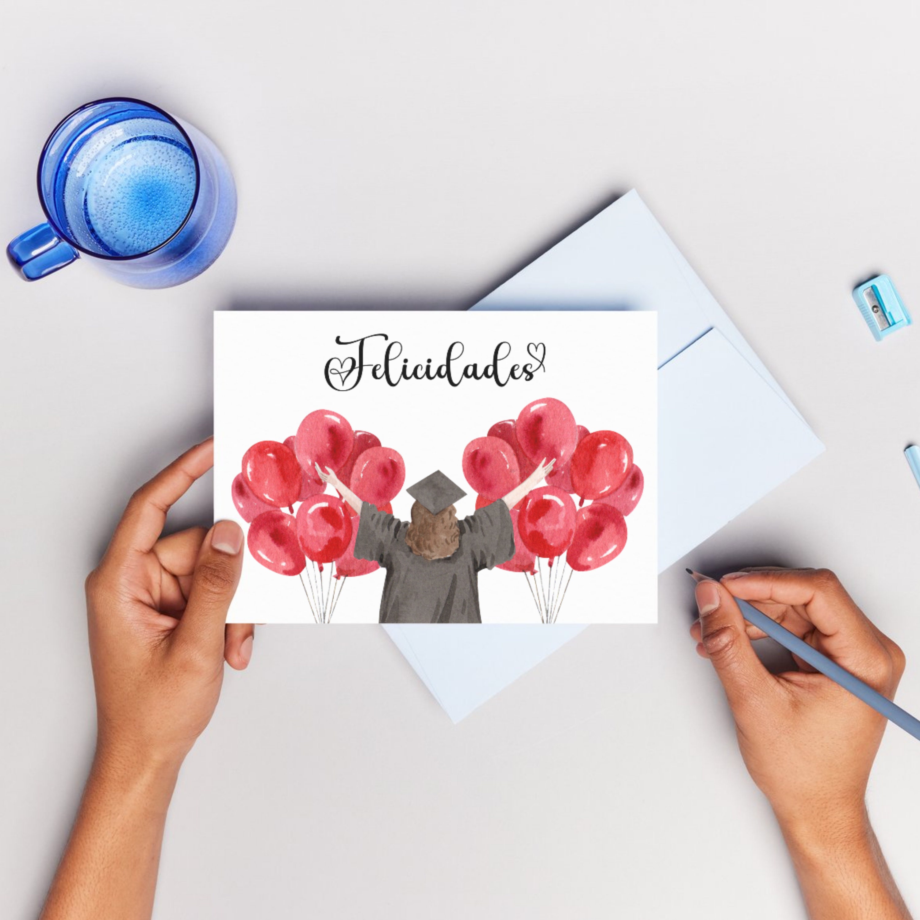 Felicidades Graduation Card, Girl Graduation Card, Spanish Card for ...