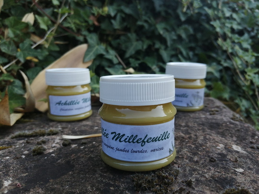 Artisanal Yarrow Balm, Heavy Legs and Varicose Veins. - Etsy