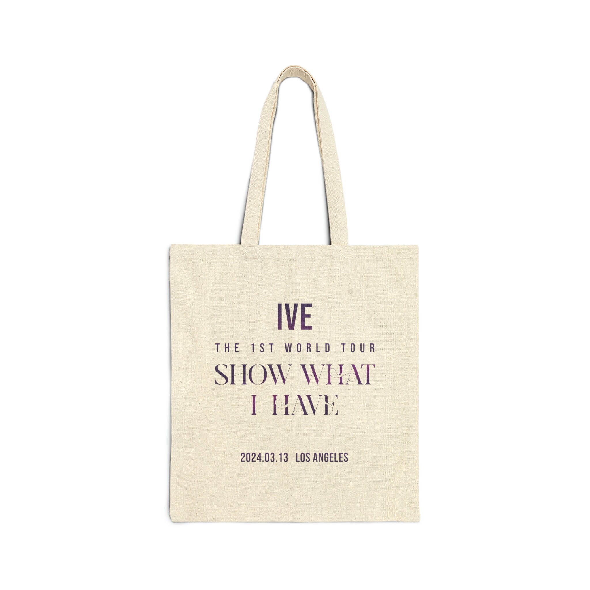 Personalised IVE the 1st World Tour Show What I Have Tote Bag IVE Merch ...