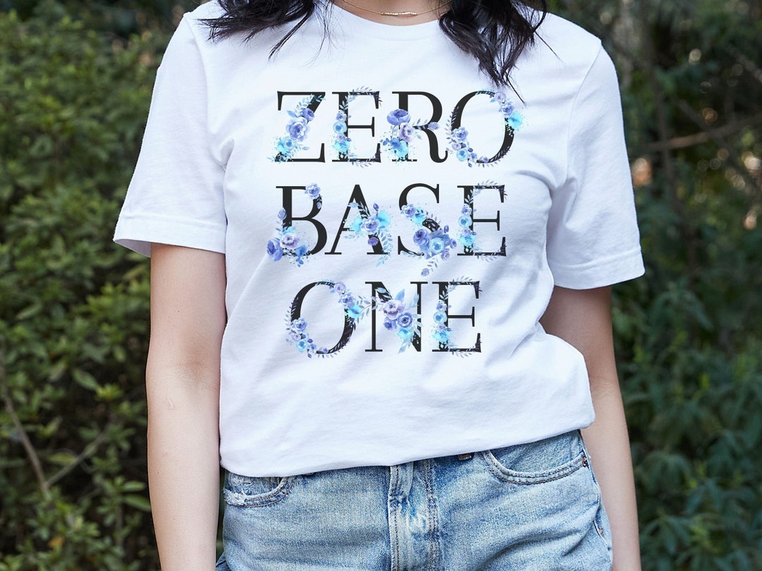 ZEROBASEONE Inspired T-shirt | ZB1 Tshirt, ZB1 Merch for Zerose, Blue ...