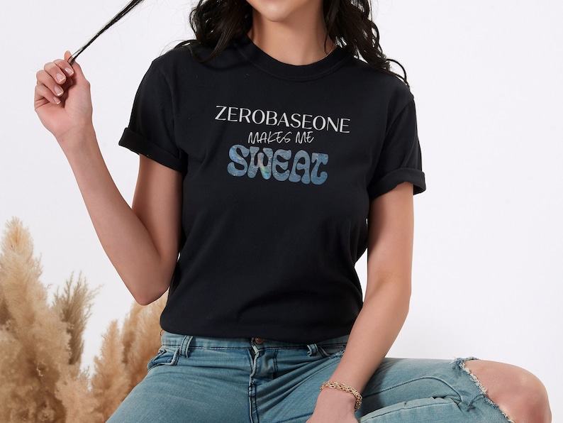 ZEROBASEONE SWEAT Inspired T-shirt | ZB1 Merch, ZB1 Tshirt, Zerose ...