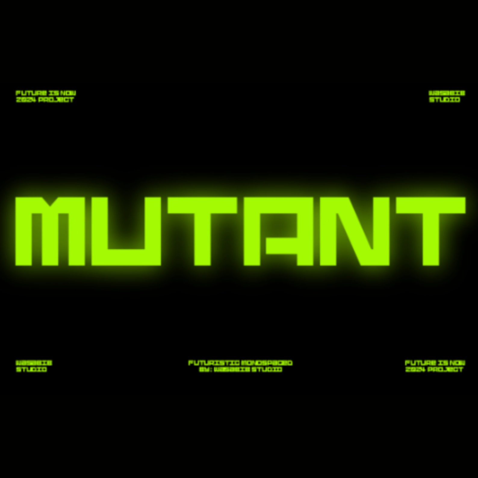 Mutant Font, Fonts for Canva, Font Bundle, Cricut, Procreate, Canva ...