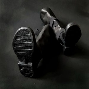 Leather Boots of Ragnar: Handcrafted Viking-inspired Footwear - Etsy