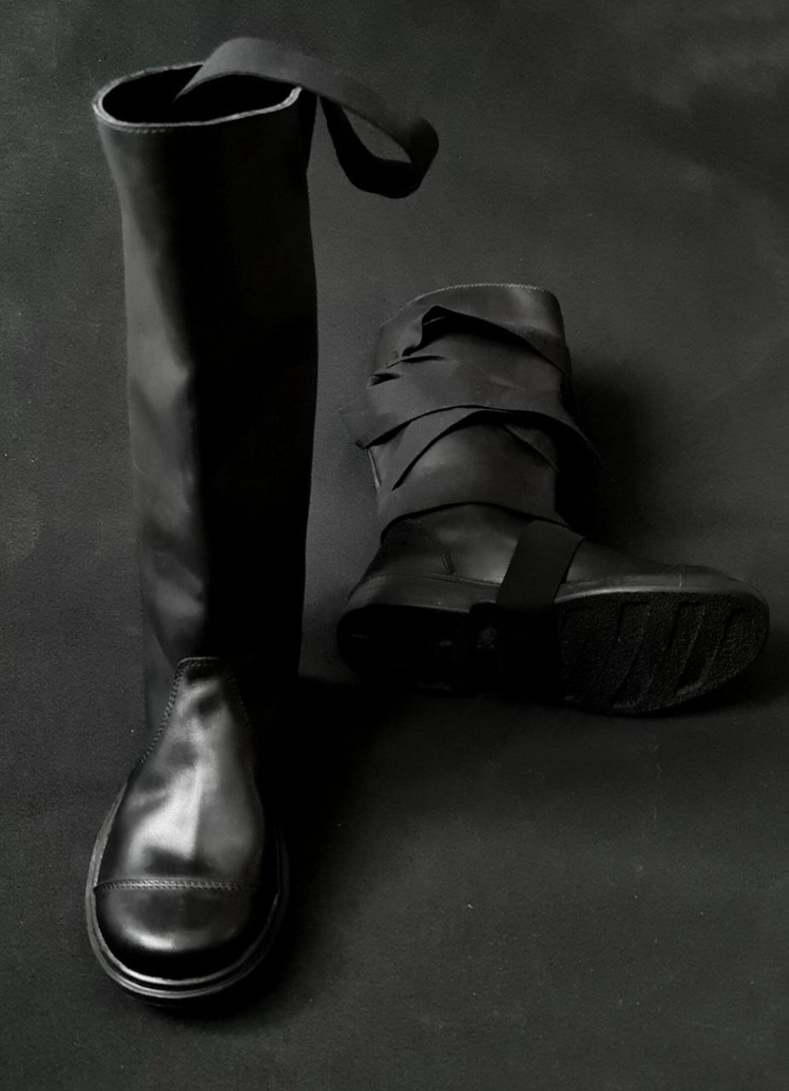 Leather Boots of Ragnar: Handcrafted Viking-inspired Footwear - Etsy