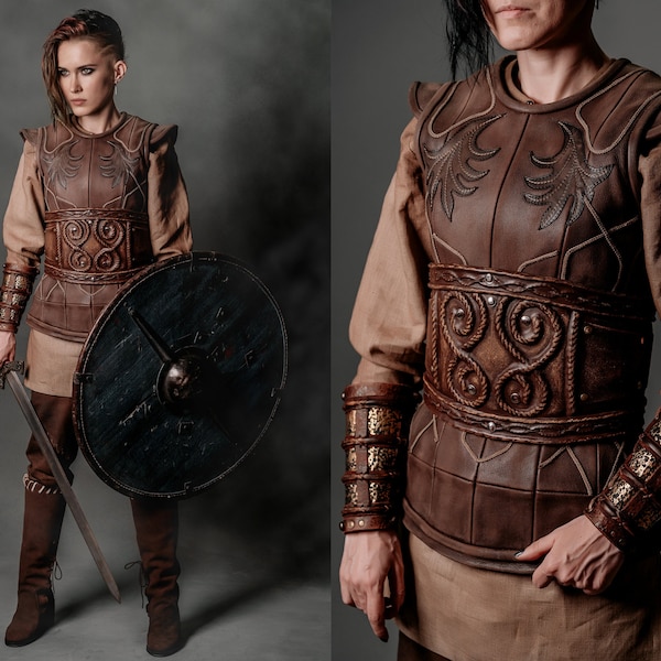 Larp Leather Armor - Etsy