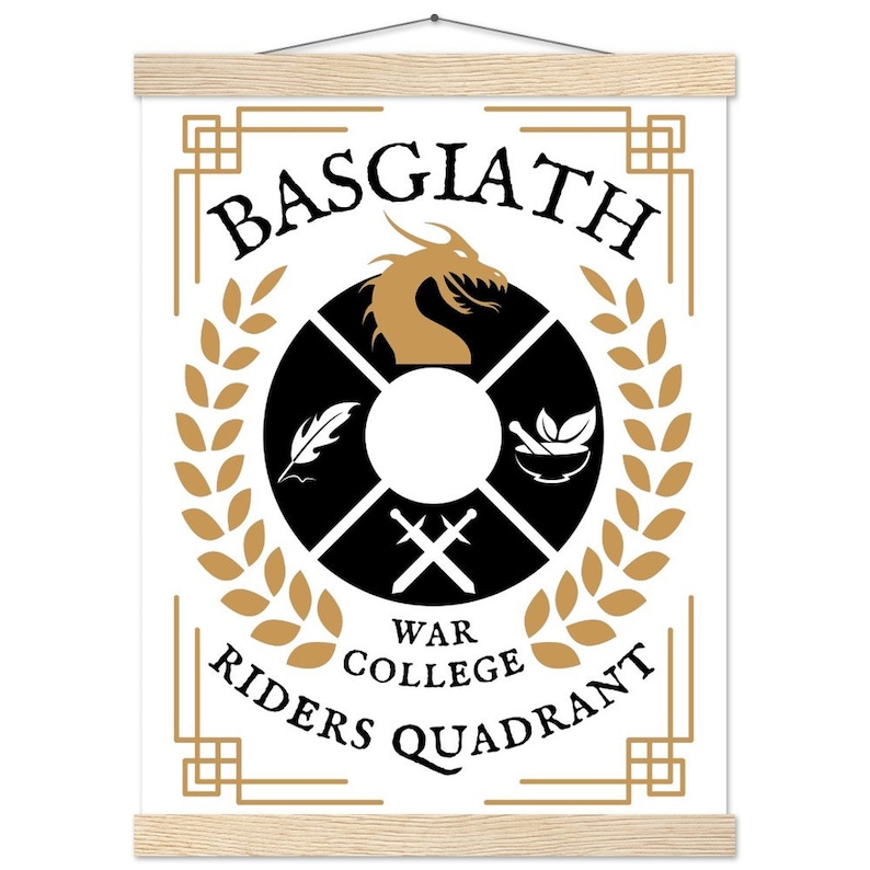 Basgiath War College Riders Quadrant Fourth Wing Iron Flame Bookish ...