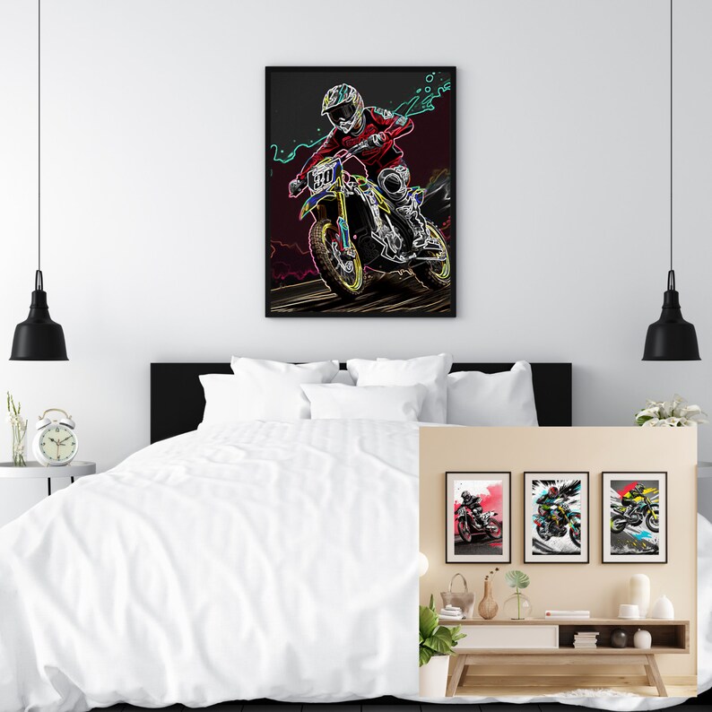 Motorcycle PNG Clipart, Motocross Clipart, Watercolor Dirt Bike ...