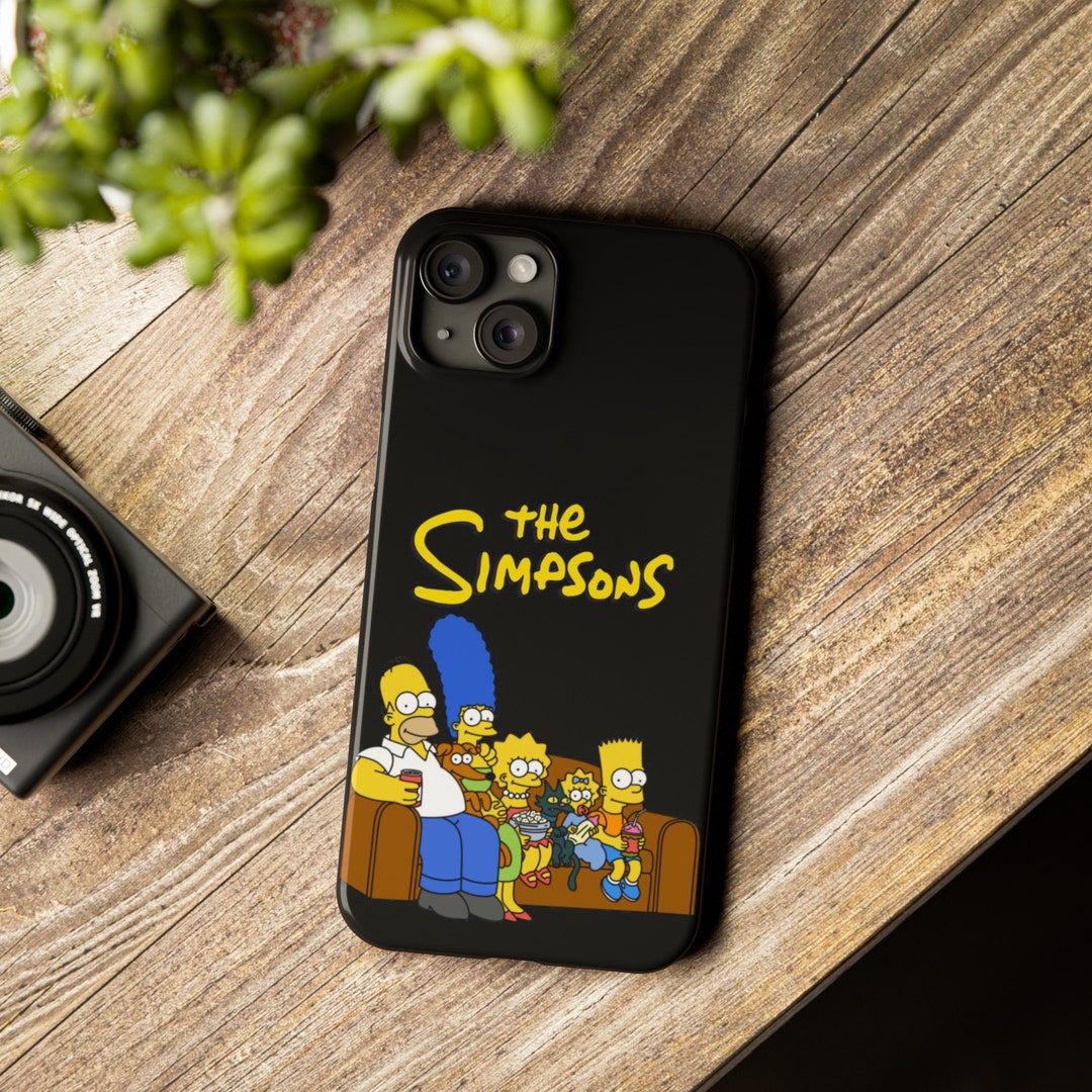 Springfield on Your Phone: the Simpsons iPhone 15, 14, 13, 12, 11 Cases ...