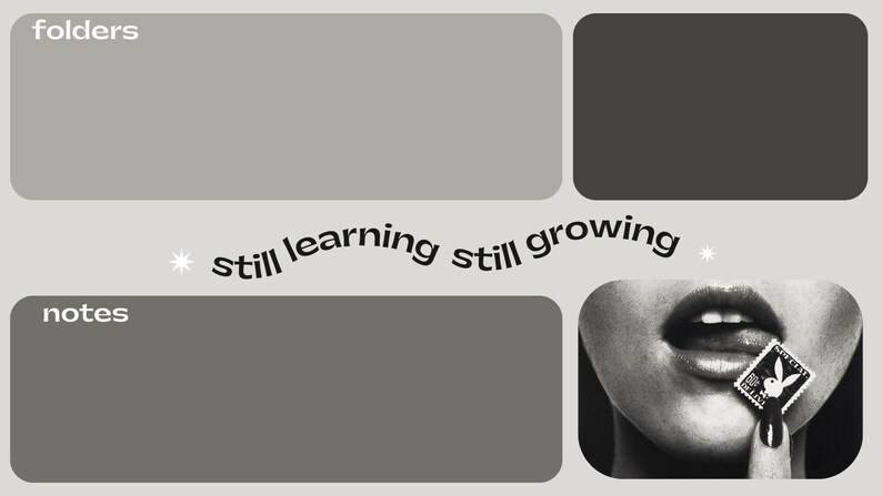 Still Learning , Still Growing Laptop Desktop Wallpaper (personalised ...