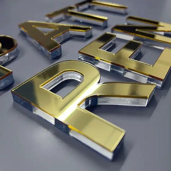 Outdoor Acrylic Letters for Signs - Etsy