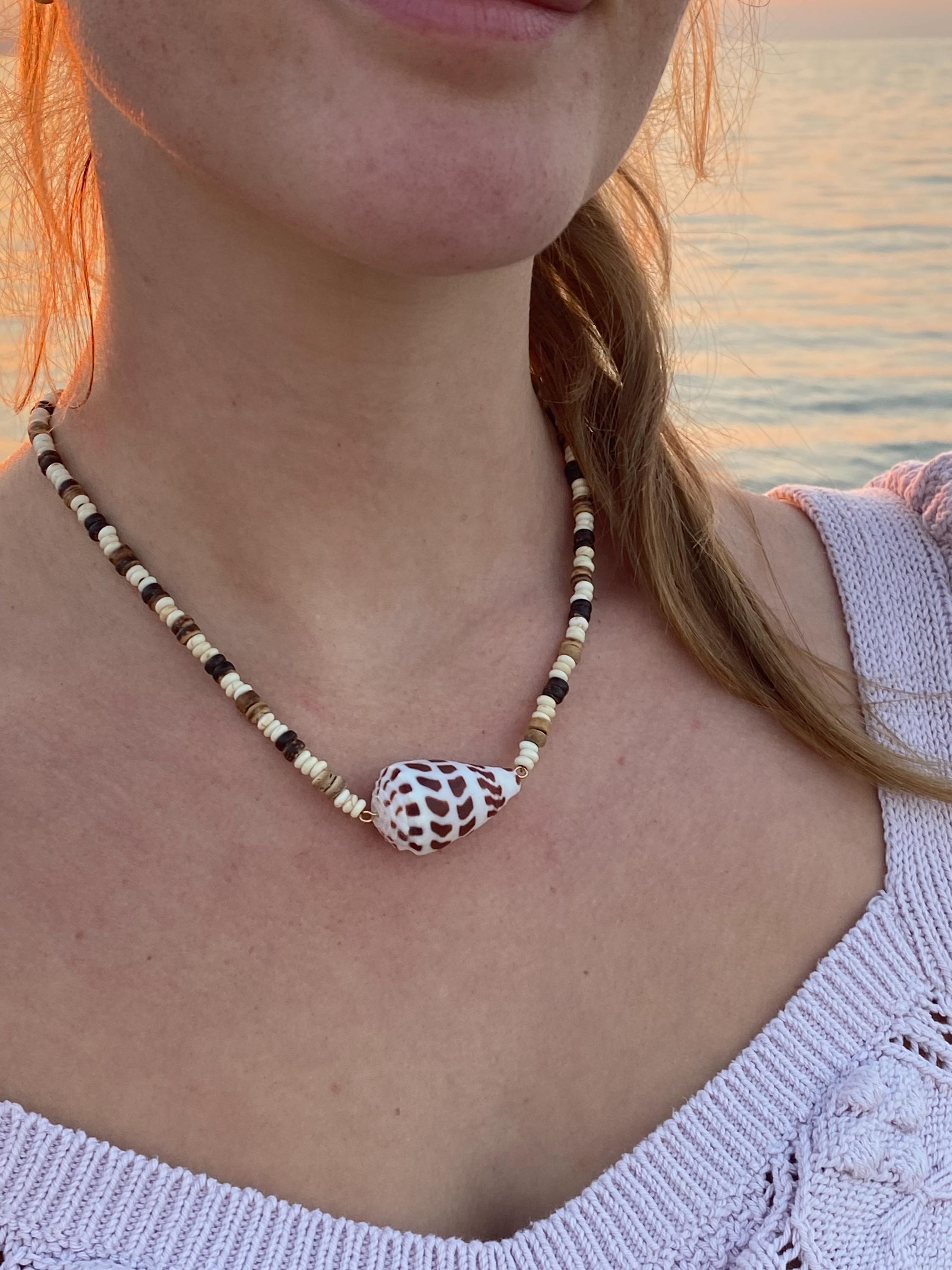 Handmade Hebrew Cone Necklace - Etsy