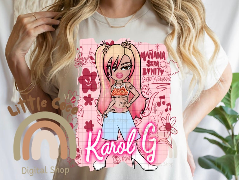 Karol G Cabello Rosa / Karol G PNG / Karol G Mañana Sera Bonito ...