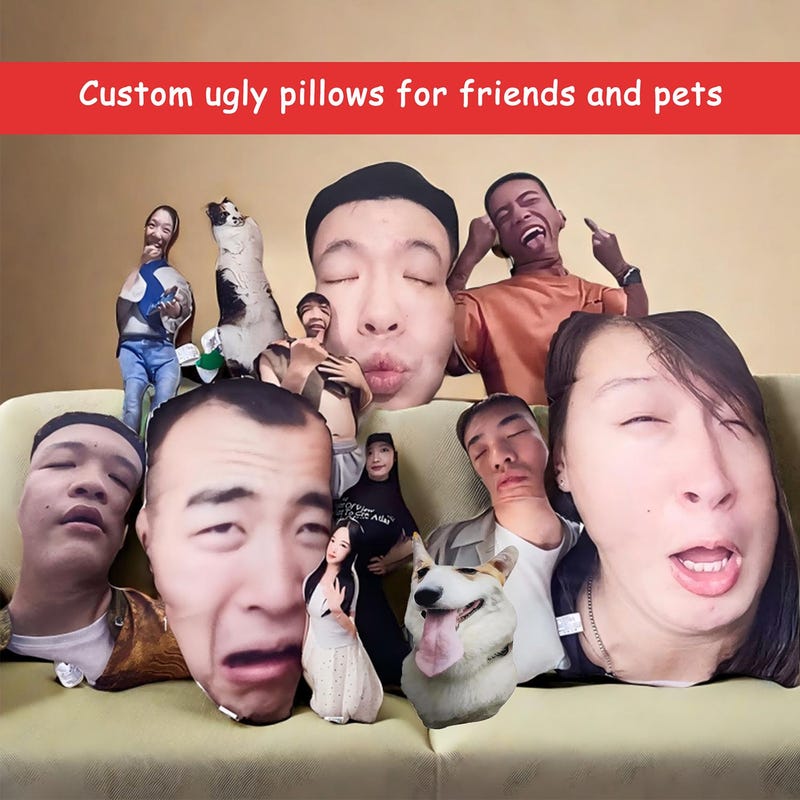 Ugly Pillow Print - Etsy