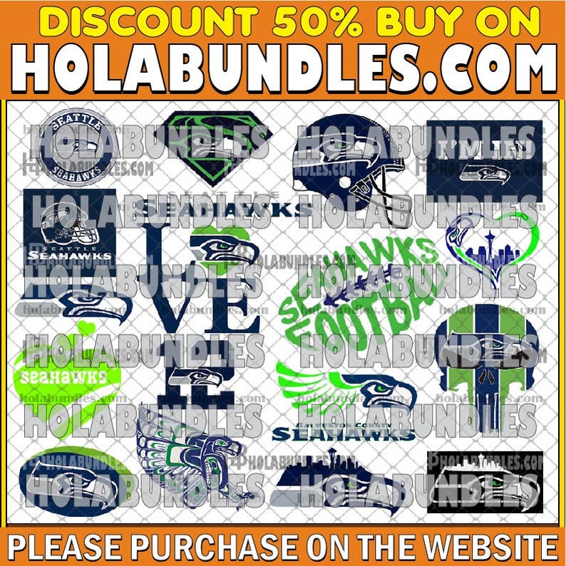 Seahawks SVG Bundle Seahawk PNG Bundle Digital Download Cut - Etsy