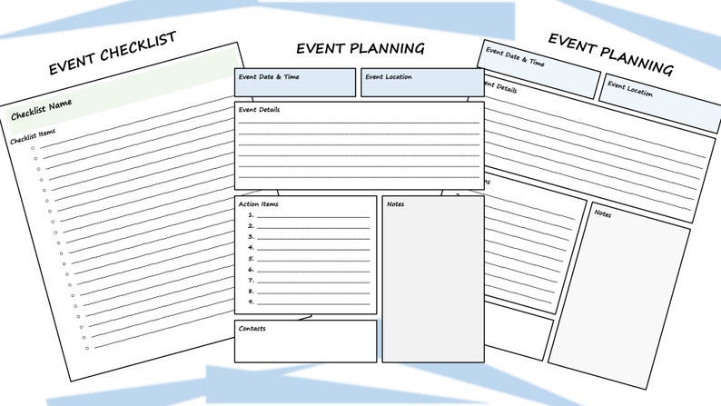 Student Council Leadership Planner Printable - Etsy