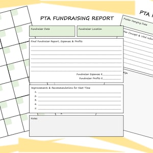 PTA Leadership Planner Printable - Etsy