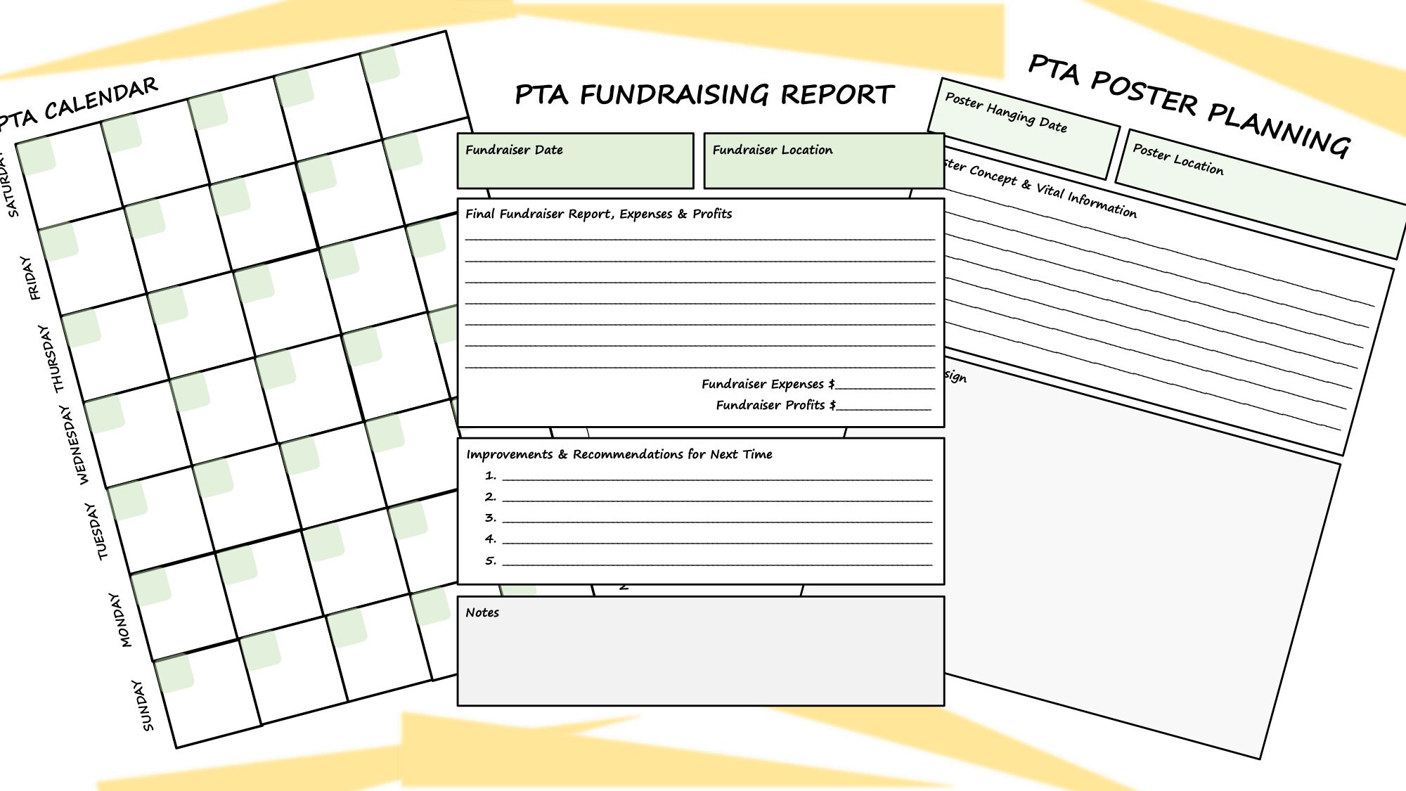 PTA Leadership Planner Printable - Etsy
