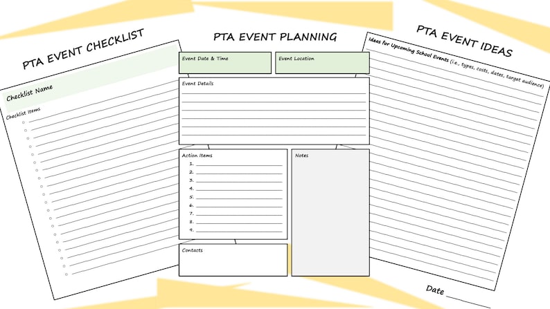 PTA Leadership Planner Printable - Etsy