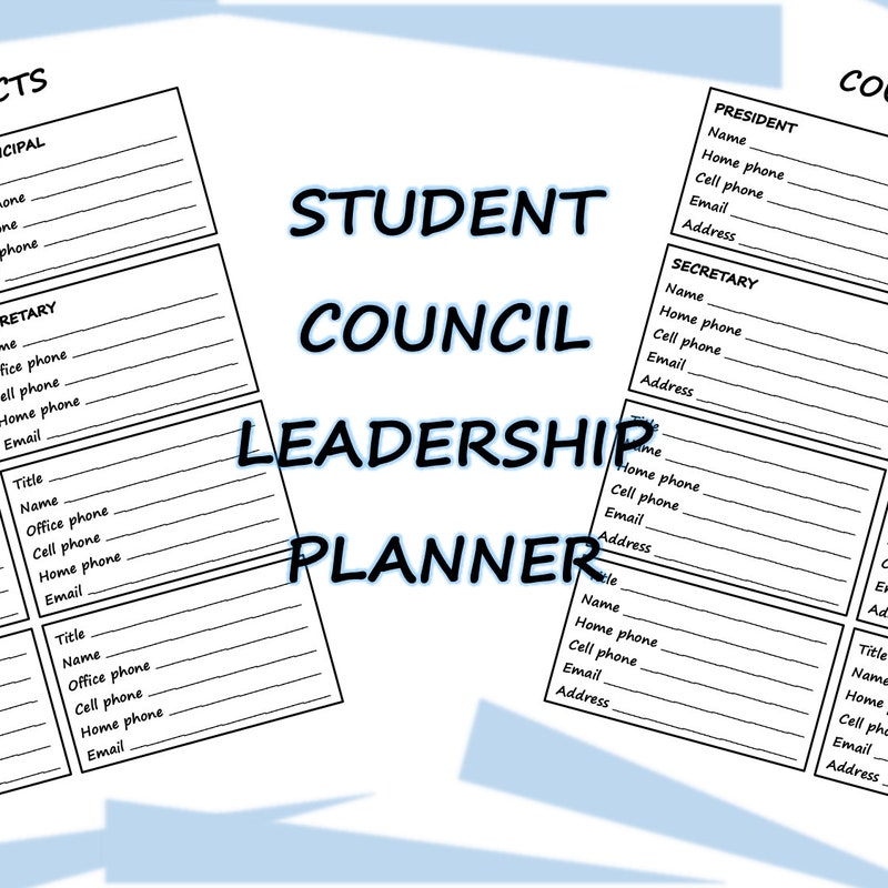 Student Council Svg - Etsy