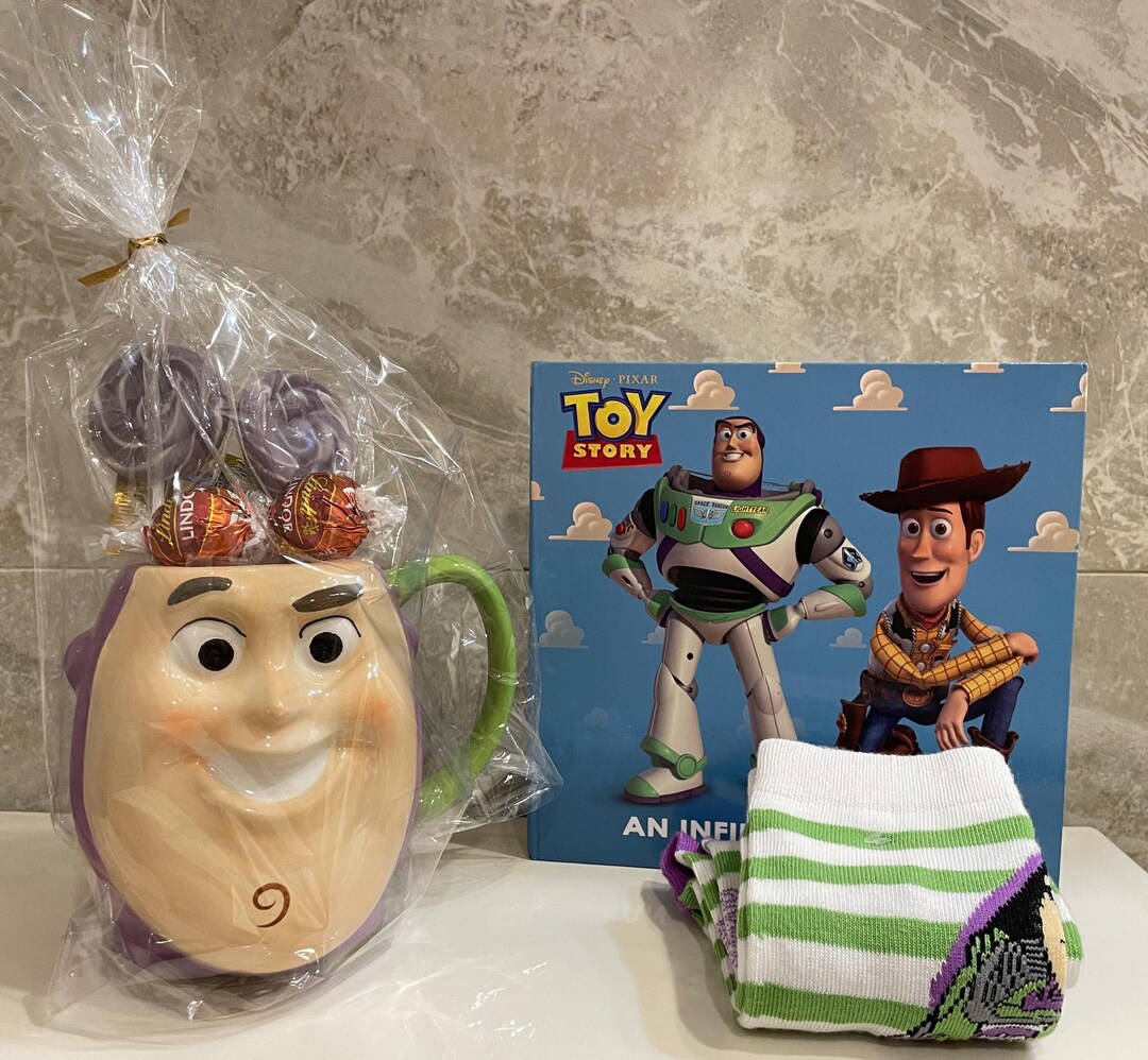 Toy Story Buzz Lightyear Mug Bouquet, Birthday Mug Gift, Happy Birthday ...
