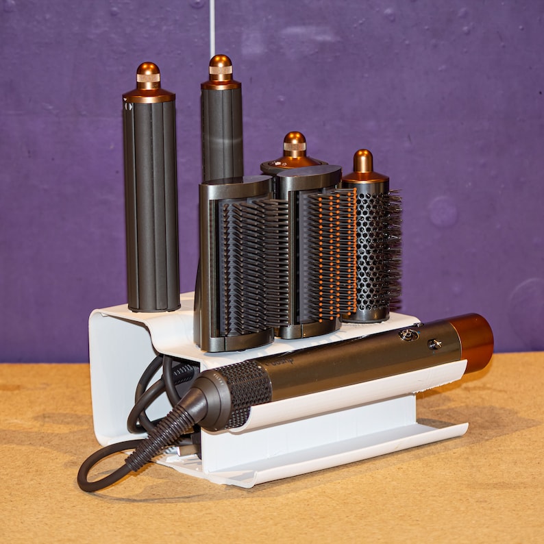 Dyson Airwrap Stand Wall Mount Organiser Stylish Haircare Organisation ...