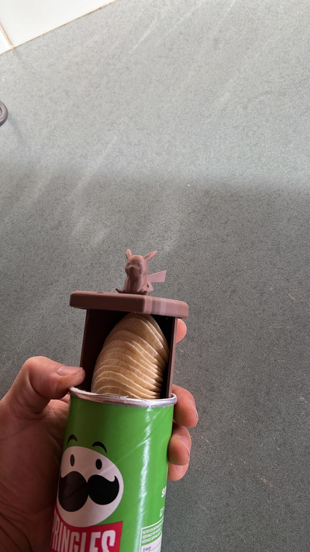 Pokemone-inspired Pringles Can Chip Lifter | 3D Printed Snack Dispenser ...