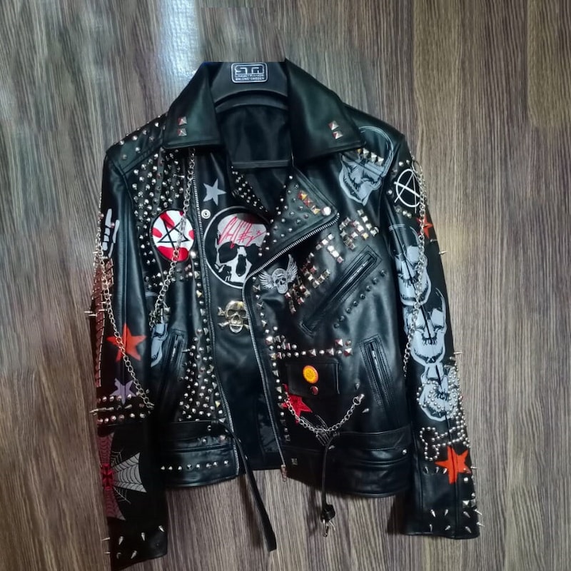 Punk Rock Jacket - Etsy