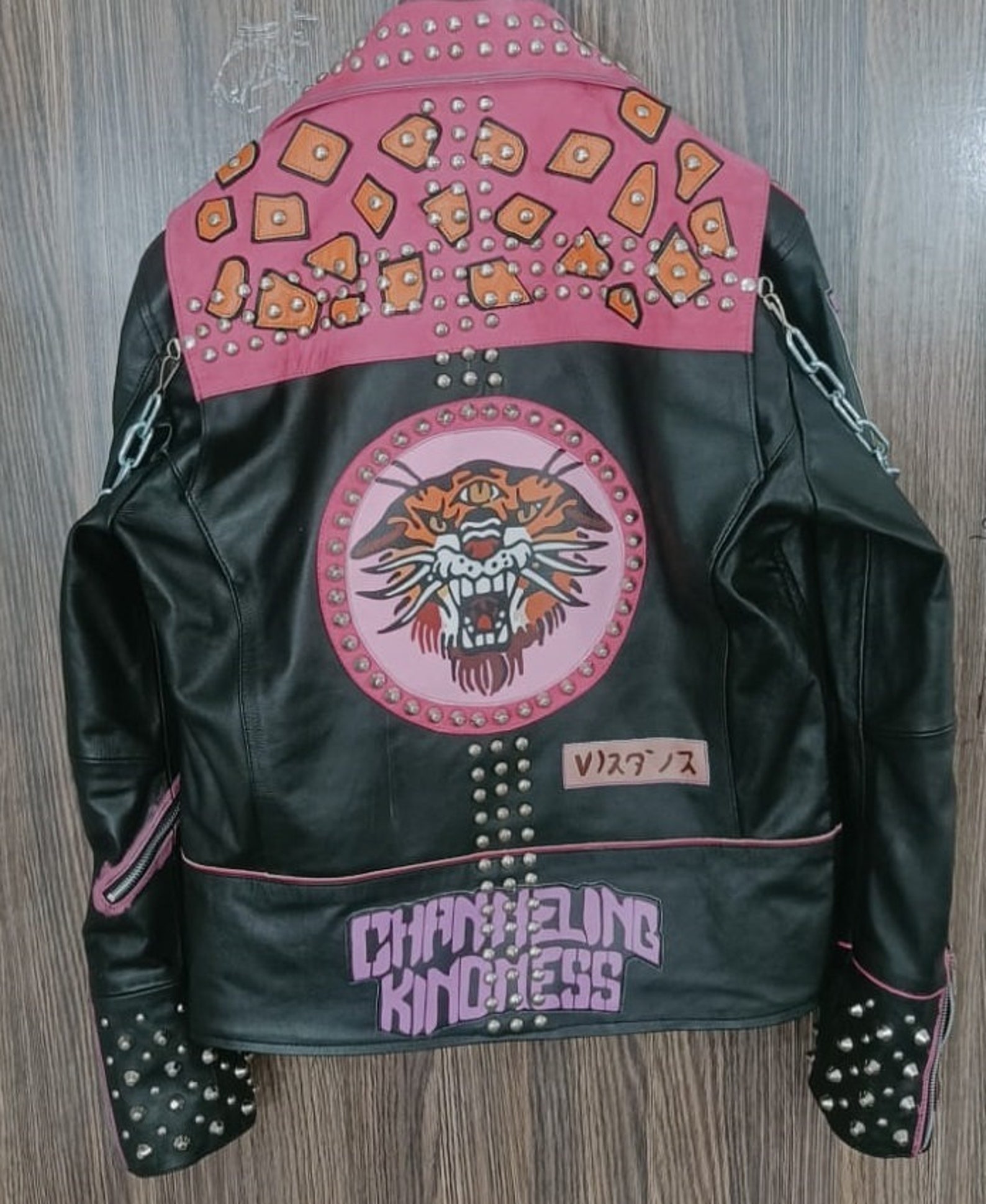 Street King Two Tone Apparel, the Exploited Leather Wear, Men Studded ...
