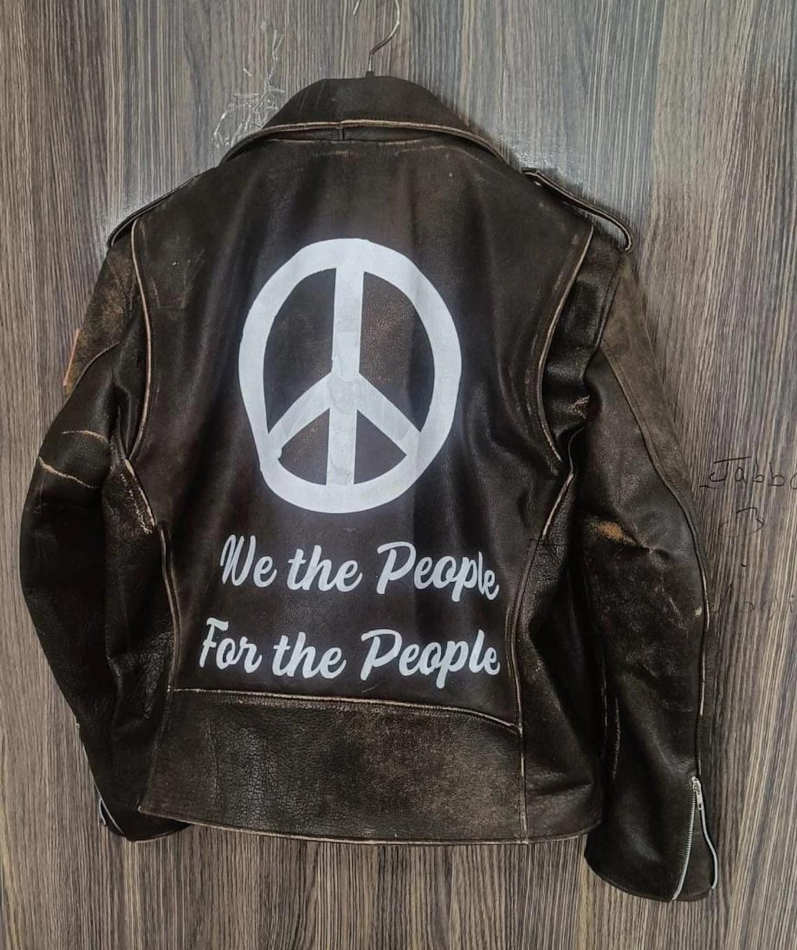 Patches Men Leather Rocker Style, Custom Party Gothic Motorcycle Jacket ...