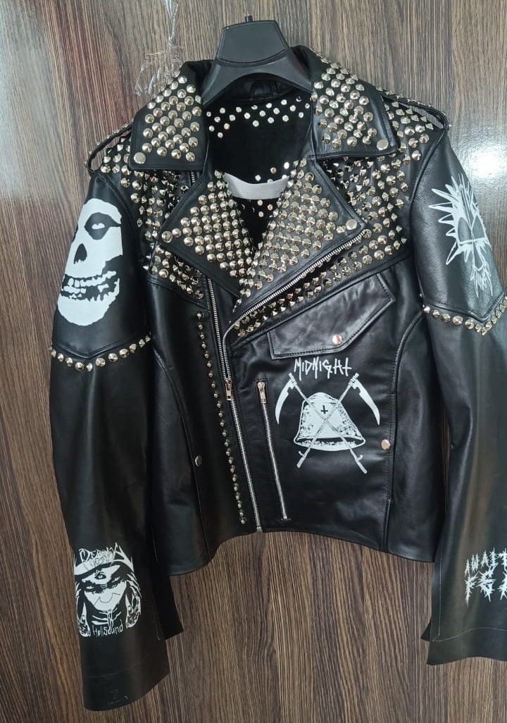 Men Cruiser Cool Jacket Black, Made to Order Rock Wear, Biker's Street ...