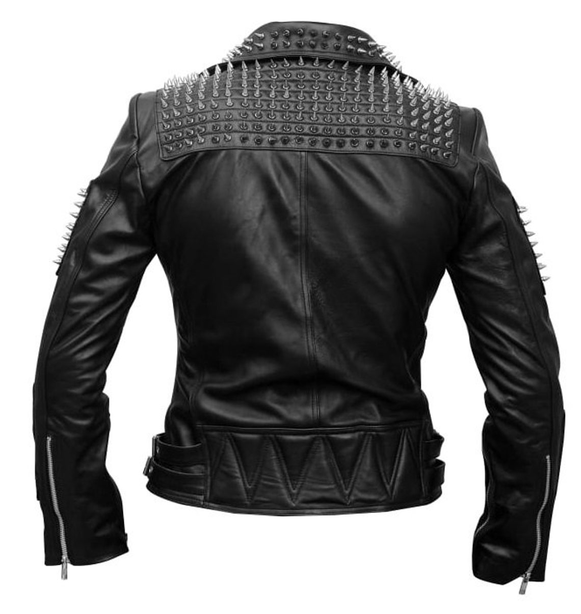 Personalized Leather Brando Style, Motorcycle Gang Jacket, Club Wear ...