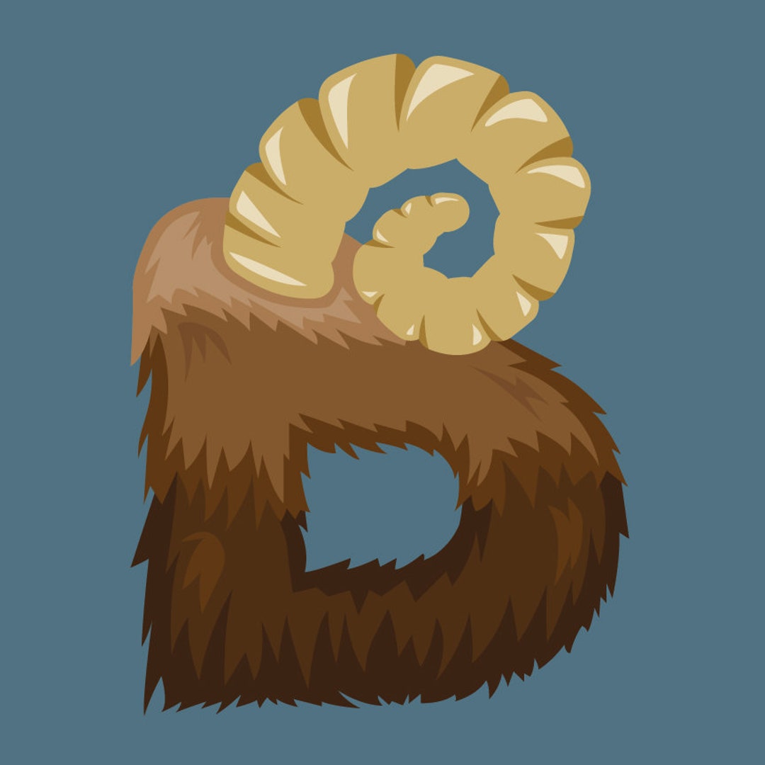 B for Bantha, Star Wars Alphabet Poster Art - Etsy