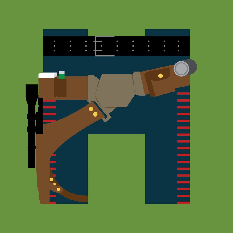 H for Han Solo, Star Wars Alphabet Poster Art - Etsy